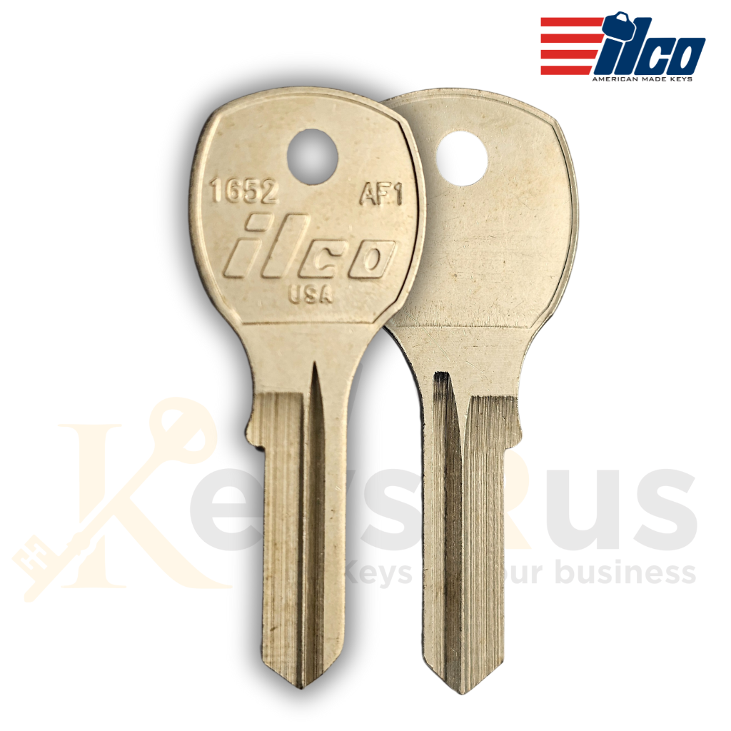 1652 / AF1 Key Blanks – 10 Pack | ILCO | Mailbox Key Blanks for Auth F – Keysrus