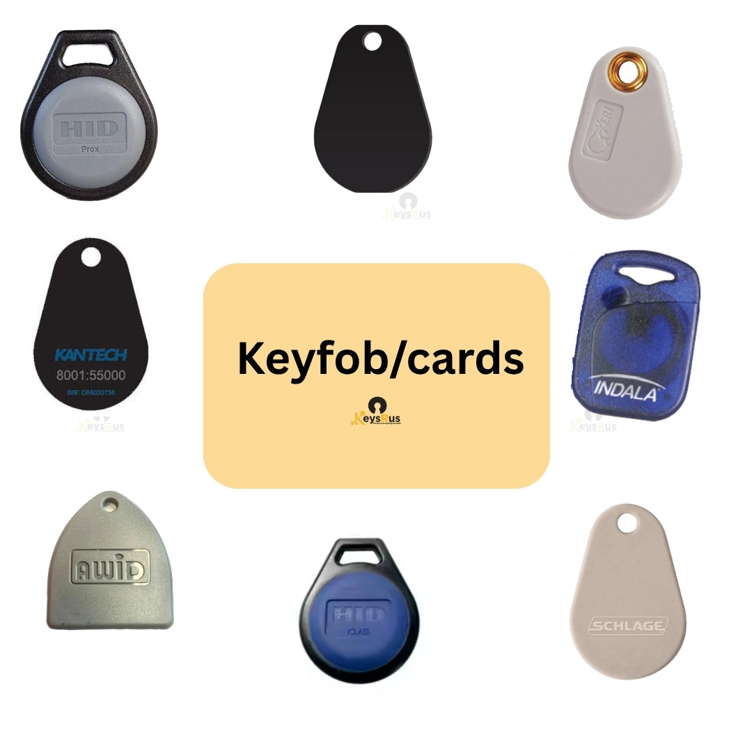 Access cards/ fobs – Keysrus