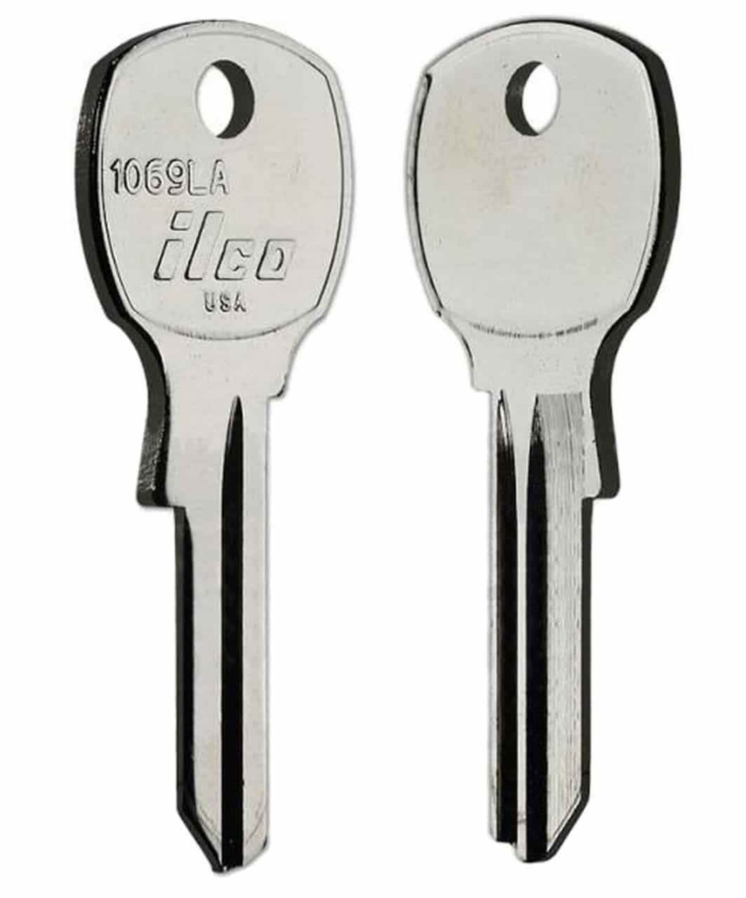ILCO 1069LA / NA-24 Key Blank – Fits CompX & National Cabinet Locks (1 ...