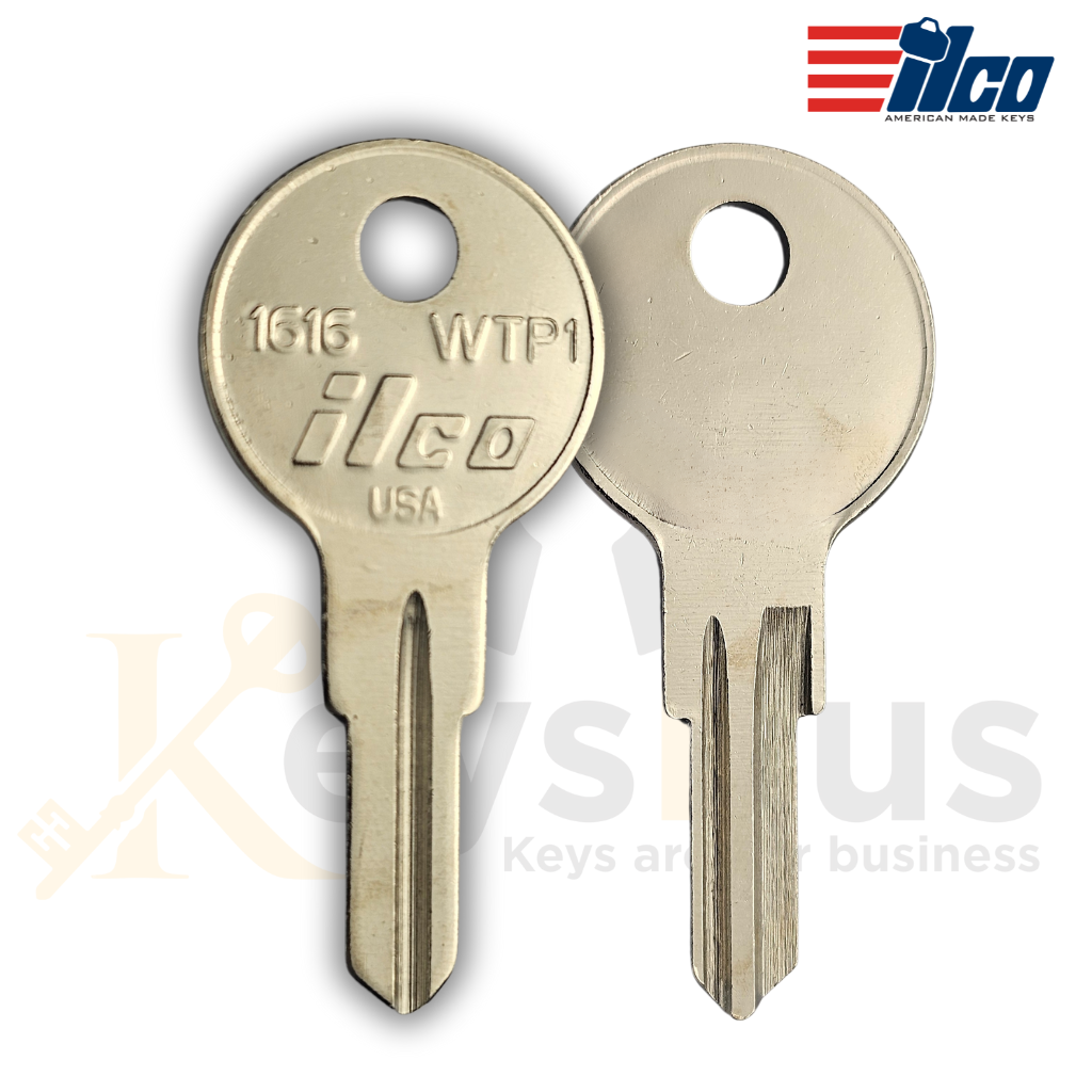 1616 / WTP1 Key Blanks for Storm Doors - 10/Pack - ILCO High-Quality R ...