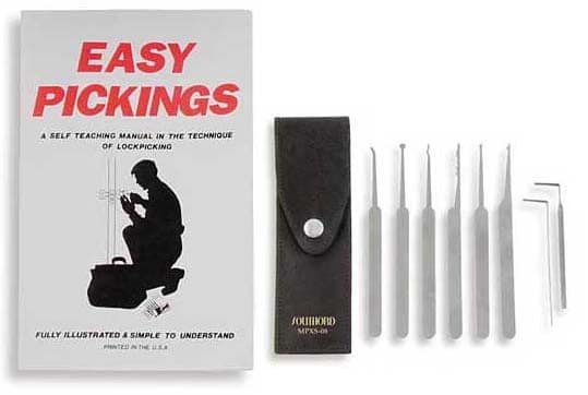 Starter Kit 5-Piece Lock Pick Set | Beginner Locksmith Tools Canada ...