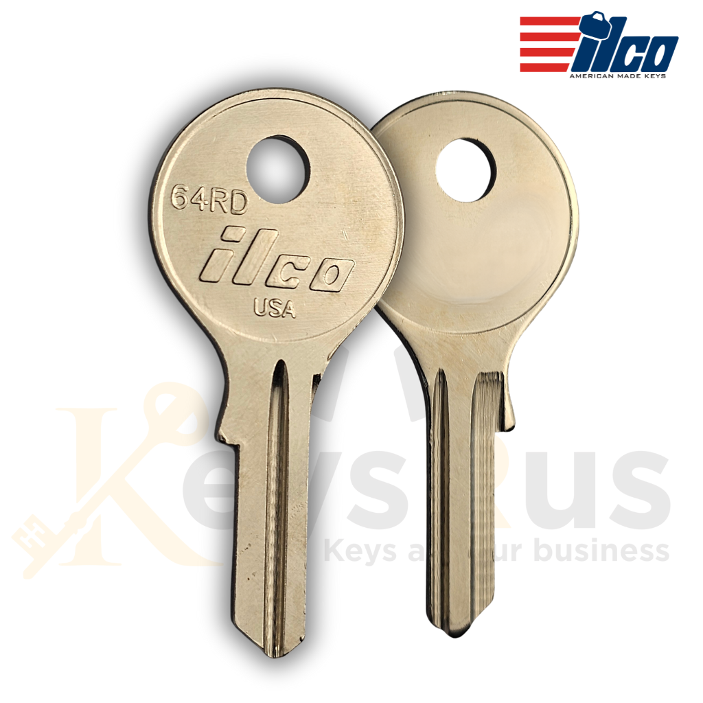 64RD IDEAL Key Blanks – 10 Pack | Round Head Key Blanks for Residentia ...