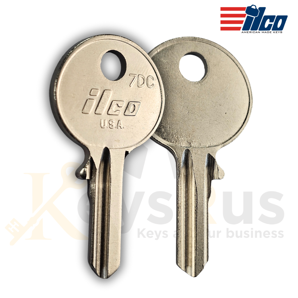 7DC Key Blanks – 10-Pack for Autoquip, Citroen, Kubota, Snorkel & More ...