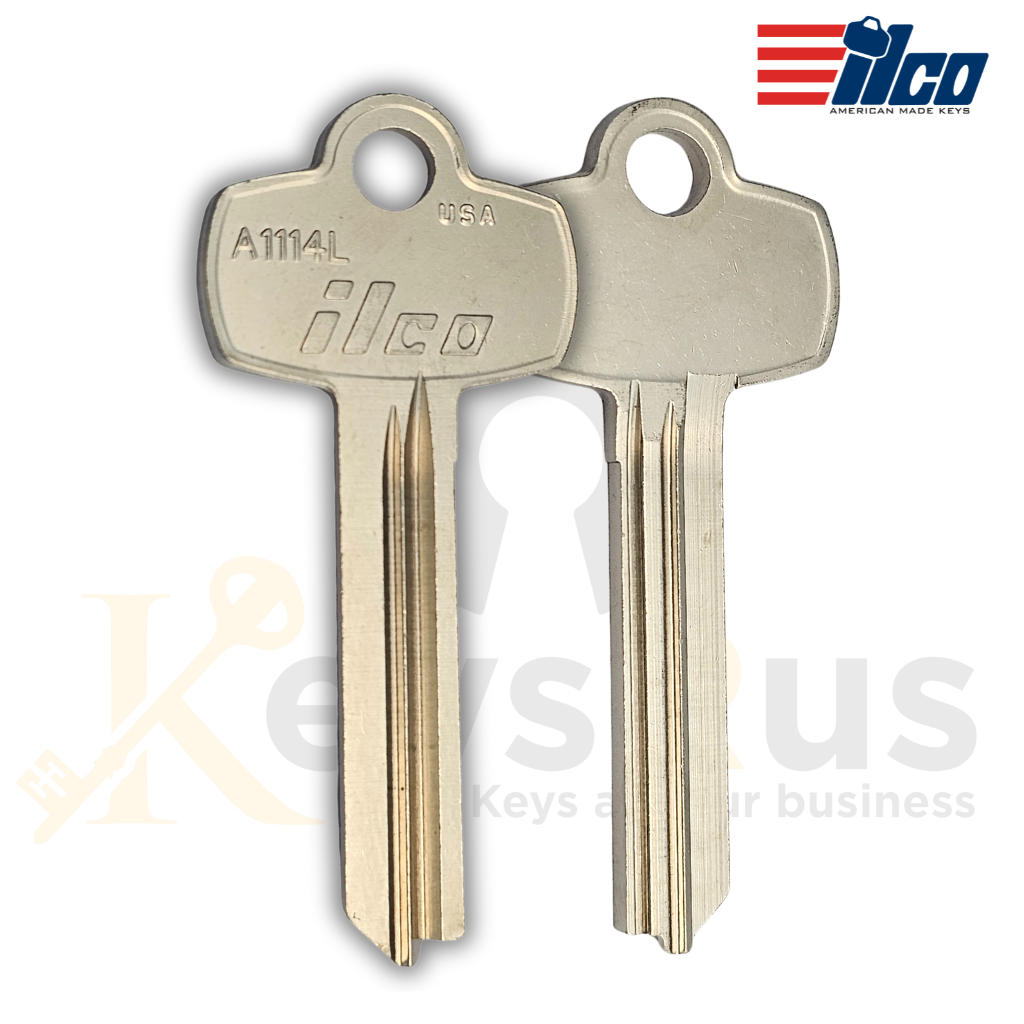 ILCO A1114L Key Blanks – 10 Pack | Utility & Cabinet Key | Locksmith ...