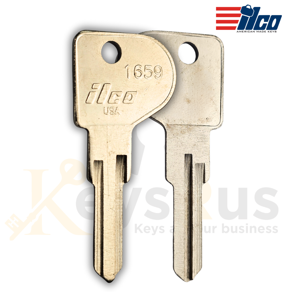 ILCO 1659 Key Blanks – 10 Pack – Keysrus