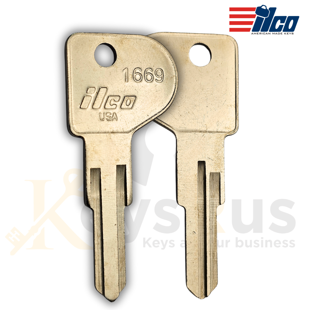 ILCO 1669 Key Blanks – 10 Pack – Keysrus