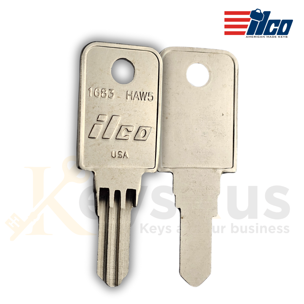 ILCO 1683 / HAW5 Key Blank – 10/Pack | Fits Haworth, Anderson Hickey ...