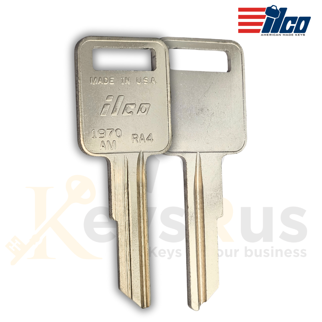 ILCO 1970AM / RA4 Key Blanks – 10/Pack – Keysrus