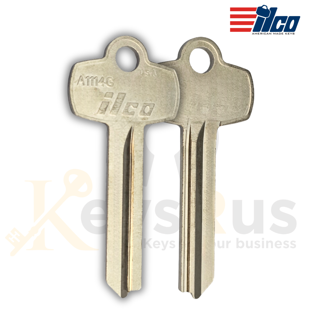ILCO A1114G Key Blank | Utility & Cabinet Lock Key | Locksmith Supplies ...