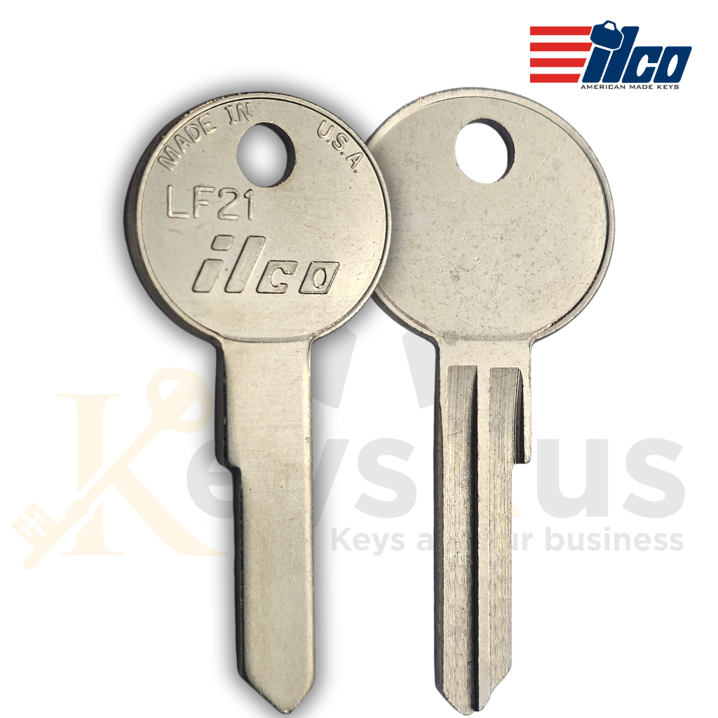 ILCO LF21 Key Blanks – 10 Pack | Compatible with Hillman, Lowe & Fletc ...