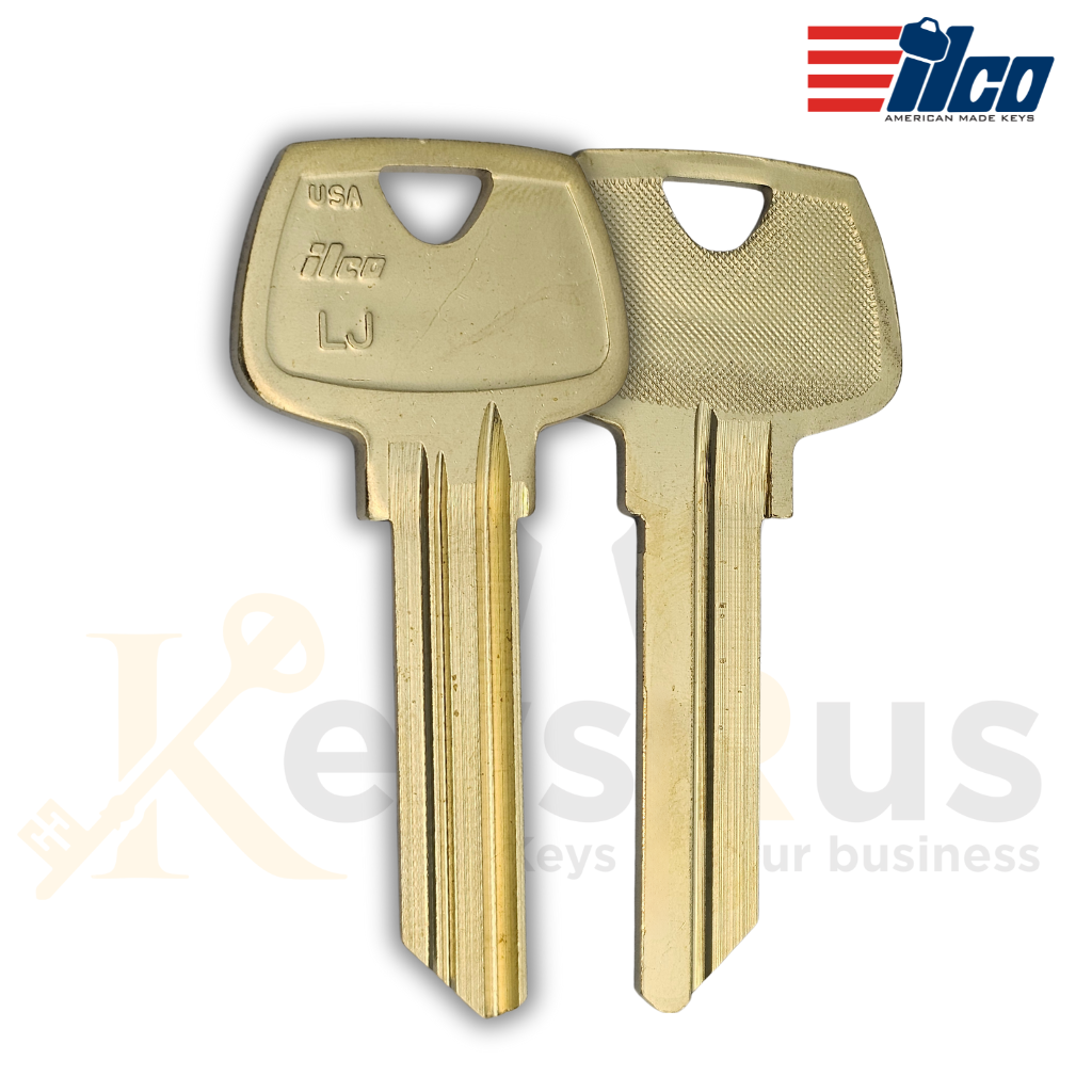 ILCO 01007LJ Key Blanks – 10 Pack | Utility & Cabinet Key | Locksmith ...