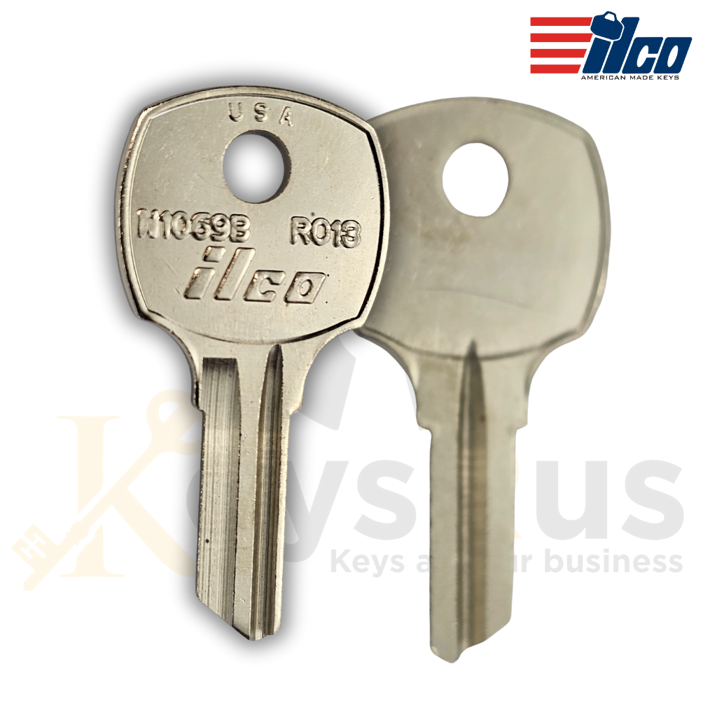 N1069B / RO13 Key Blank for Alarm Boxes and Mailboxes – 10/Pack – Keysrus