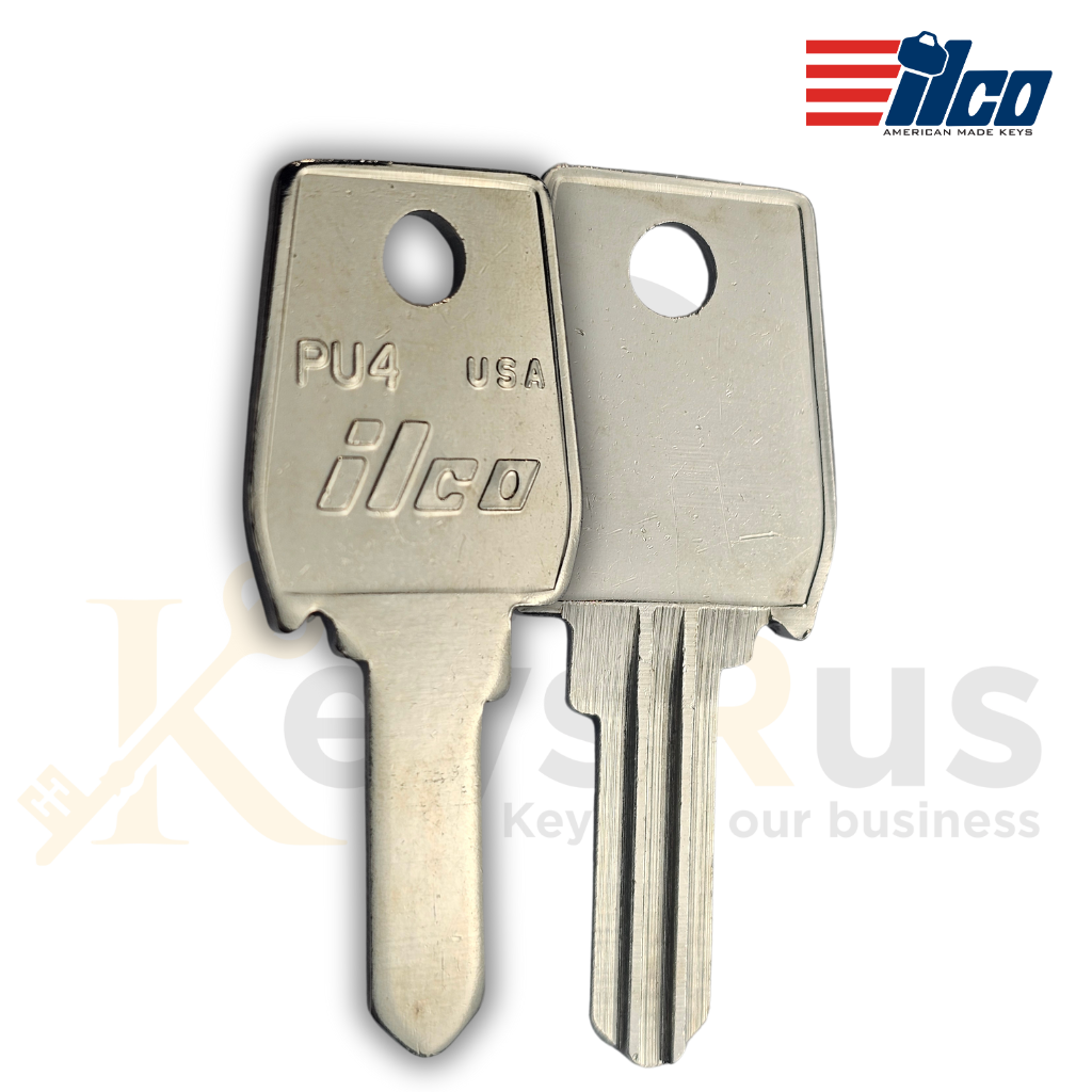 PU4 Key Blank – Pundra / ILCO Furniture & Cabinet Key / 10Pack – Keyrus