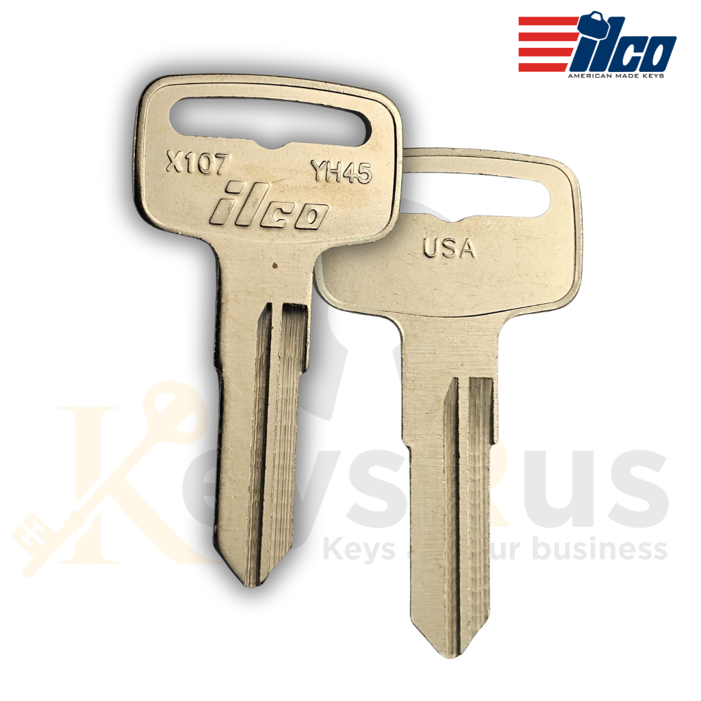 YH45 / X107 Key Blanks – Polaris, Yamaha – 10/Pack Canada – Keysrus