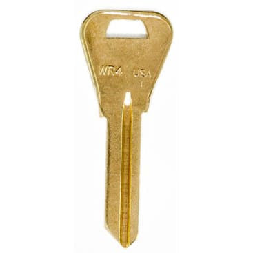 WR4-BR Weiser Key Blanks – 10-Pack – High-Quality Replacement Keys ...
