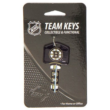 Boston Bruins SC1 Key Blank – 5-Pin – Decorative NHL Team Logo – Singl ...